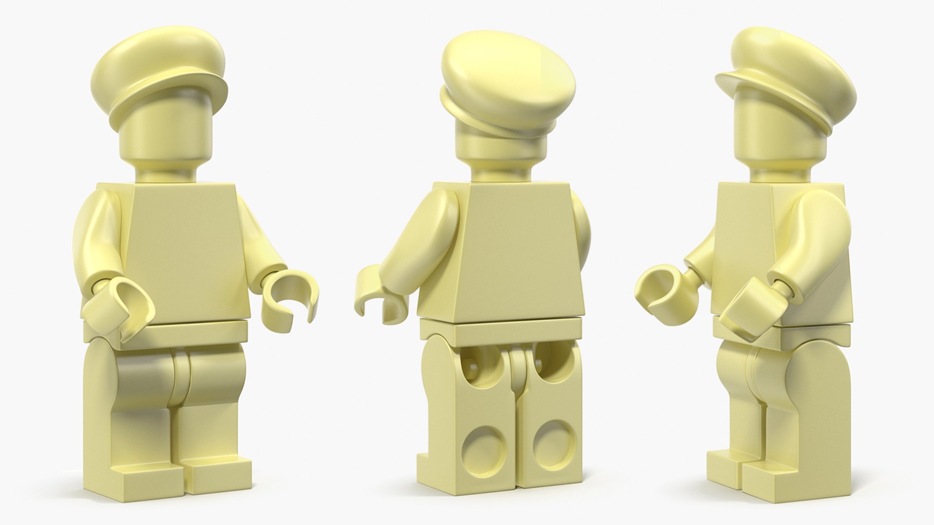 3D Luigi Lego Figure - TurboSquid 1454085