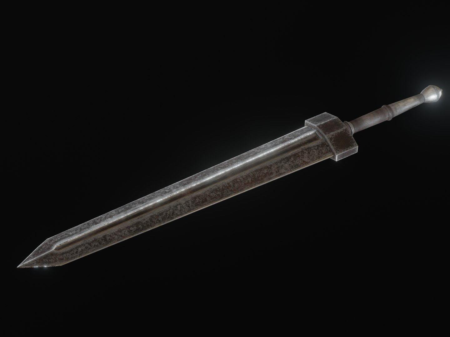 Free Ultra Greatsword 3D Model - TurboSquid 2214353