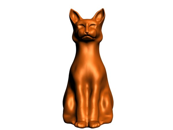 modèle 3D de Statue de chat - TurboSquid 1069254