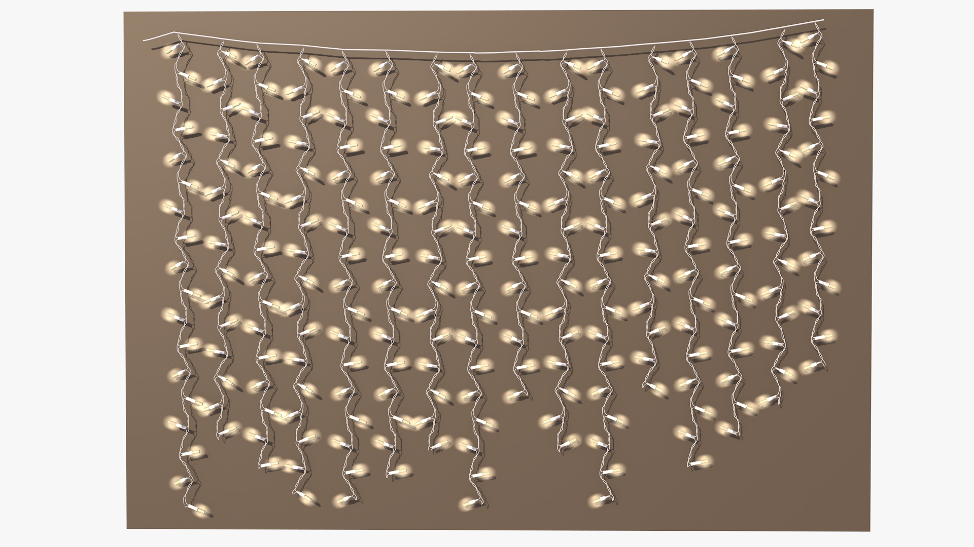 Waterfall String Lights 3D - TurboSquid 1721870