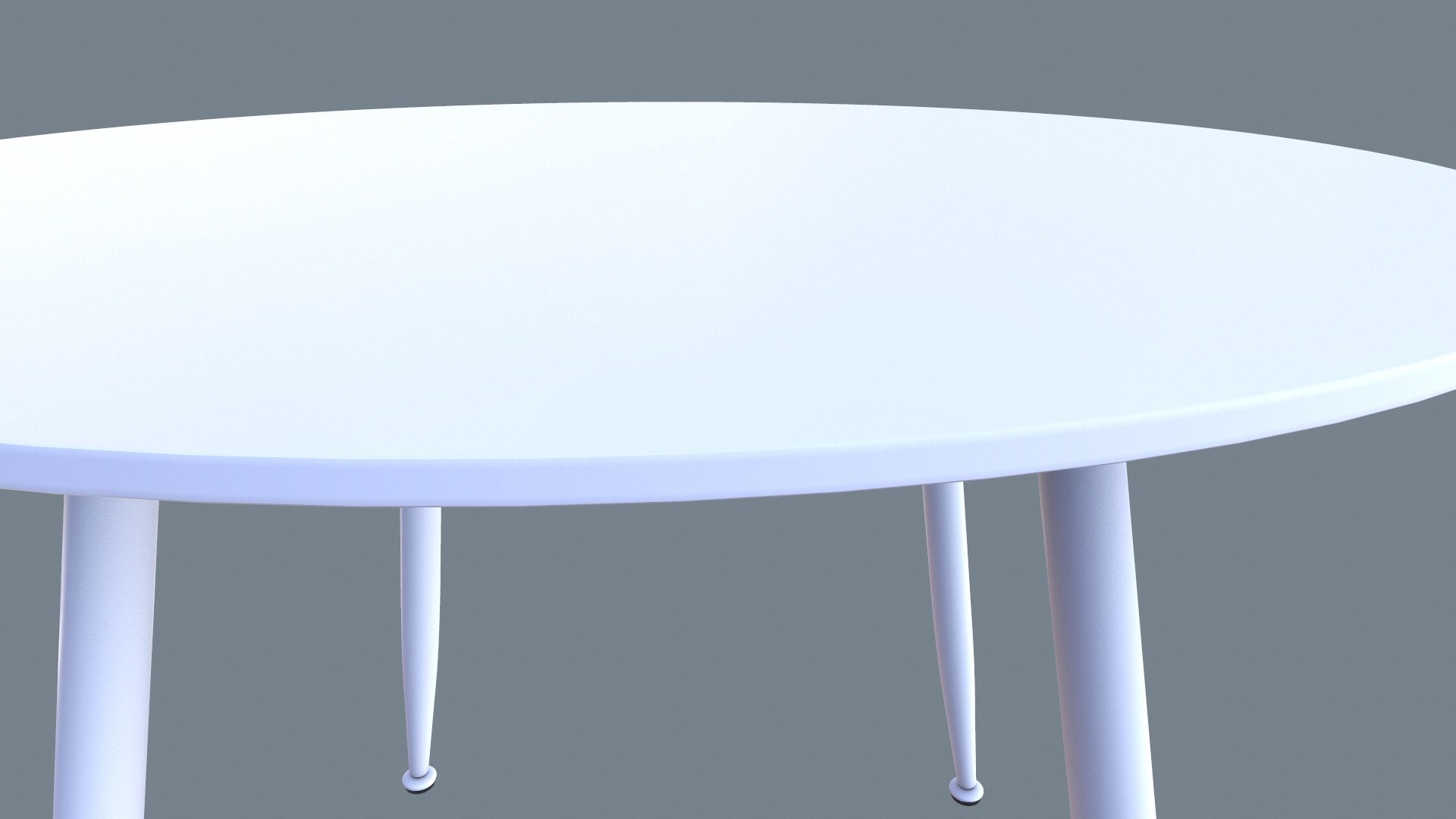 3D Round Table Model - TurboSquid 2000792