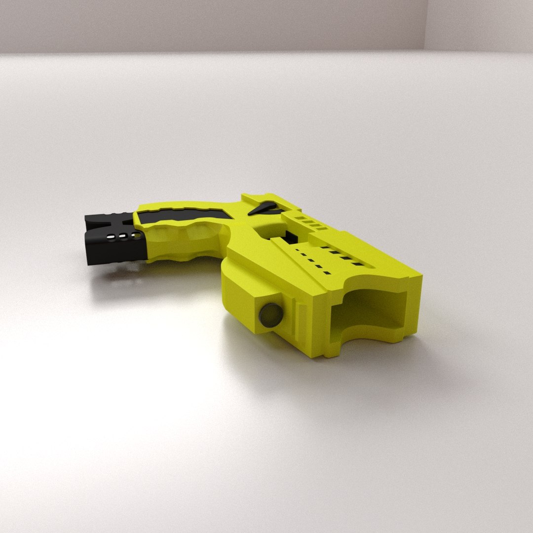 3D Taser Gun - TurboSquid 1374299