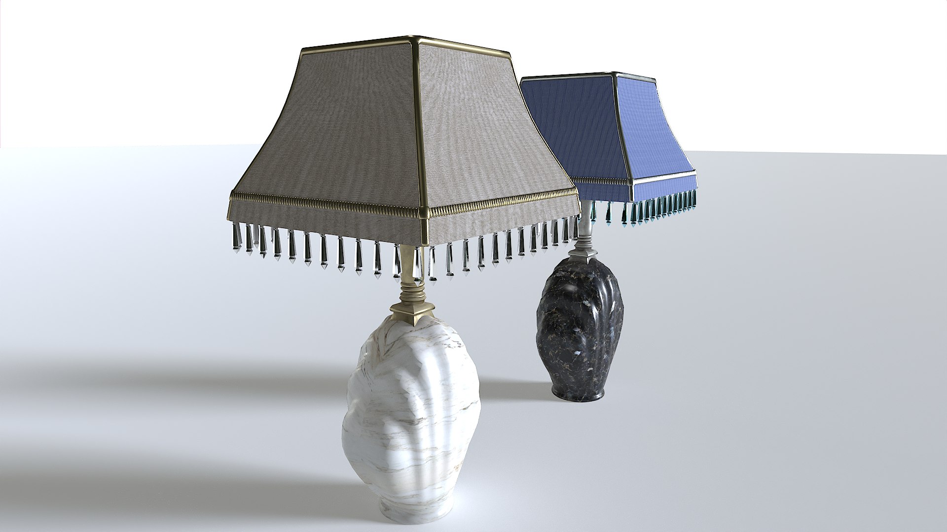 Table Lamp Pack 2 3D Model - TurboSquid 2185871