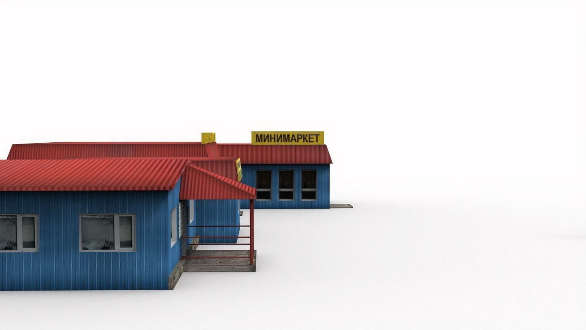 Motel 3D model - TurboSquid 1732008