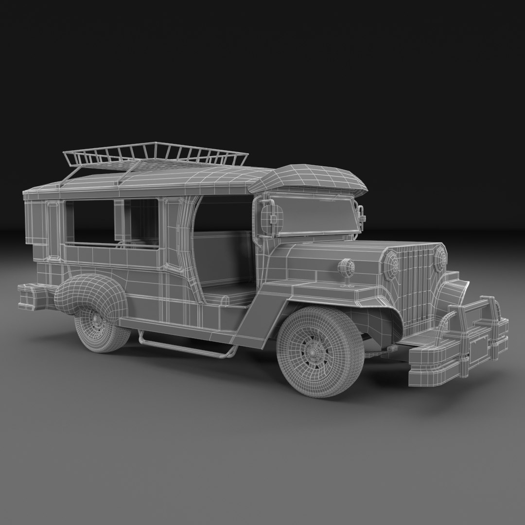Philippine Jeepney 3D Model - TurboSquid 1569745