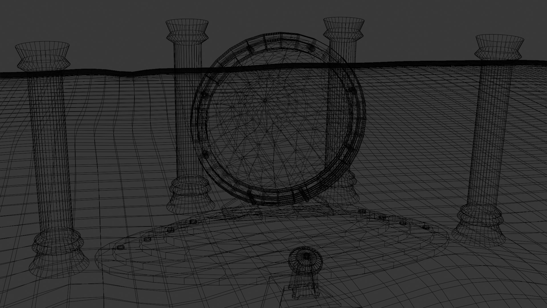 Stargate Platform 3D Model - TurboSquid 2391667