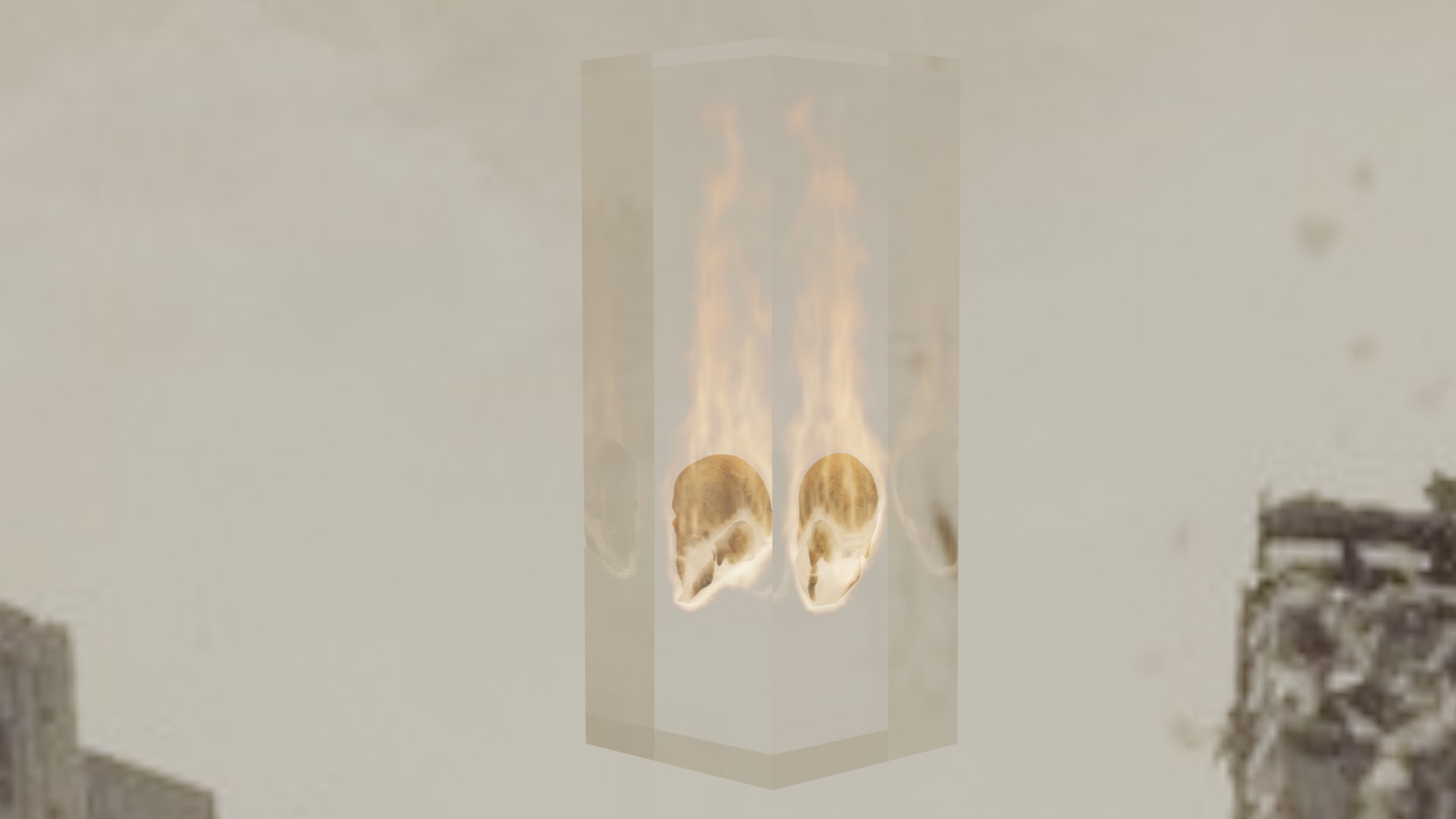 Fire Skull - TurboSquid 2090535