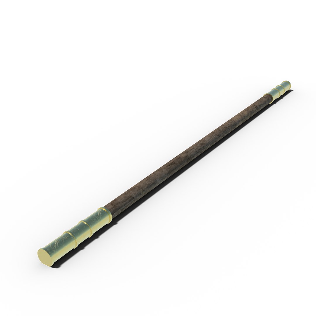 3D Ninja Stick - TurboSquid 2083237