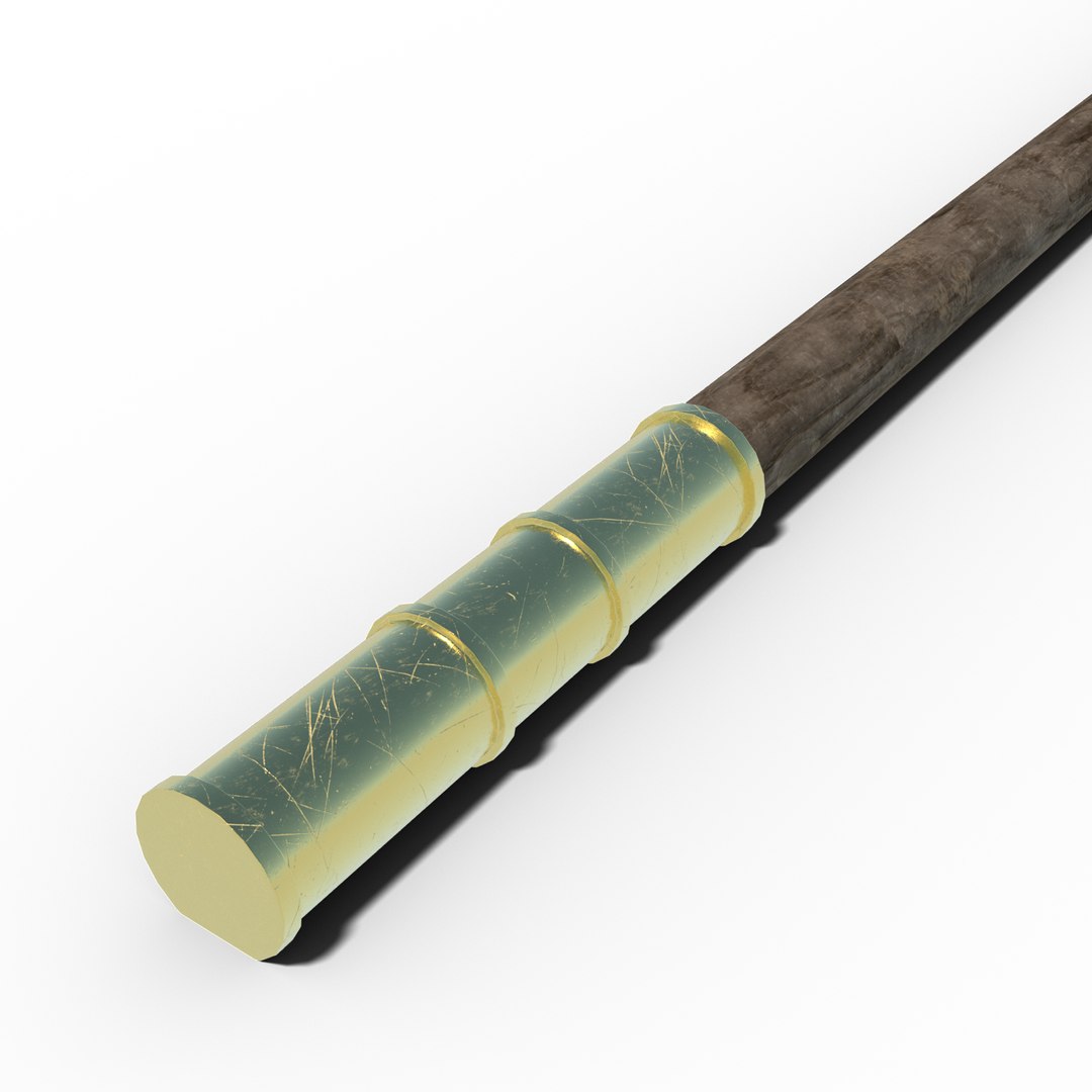 3D Ninja Stick - TurboSquid 2083237