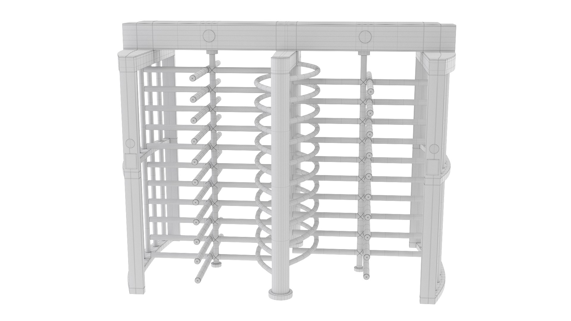 3D gate model - TurboSquid 1642891
