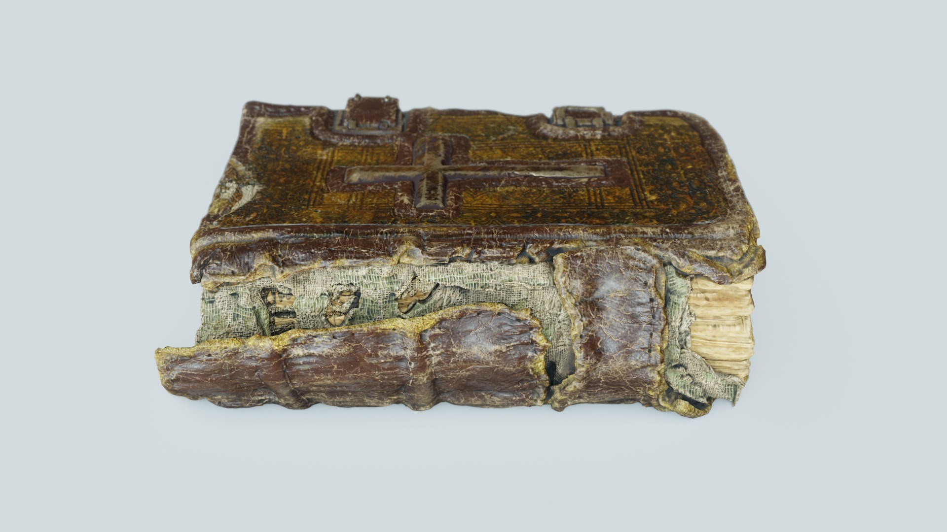Book ripped 3D - TurboSquid 2130289