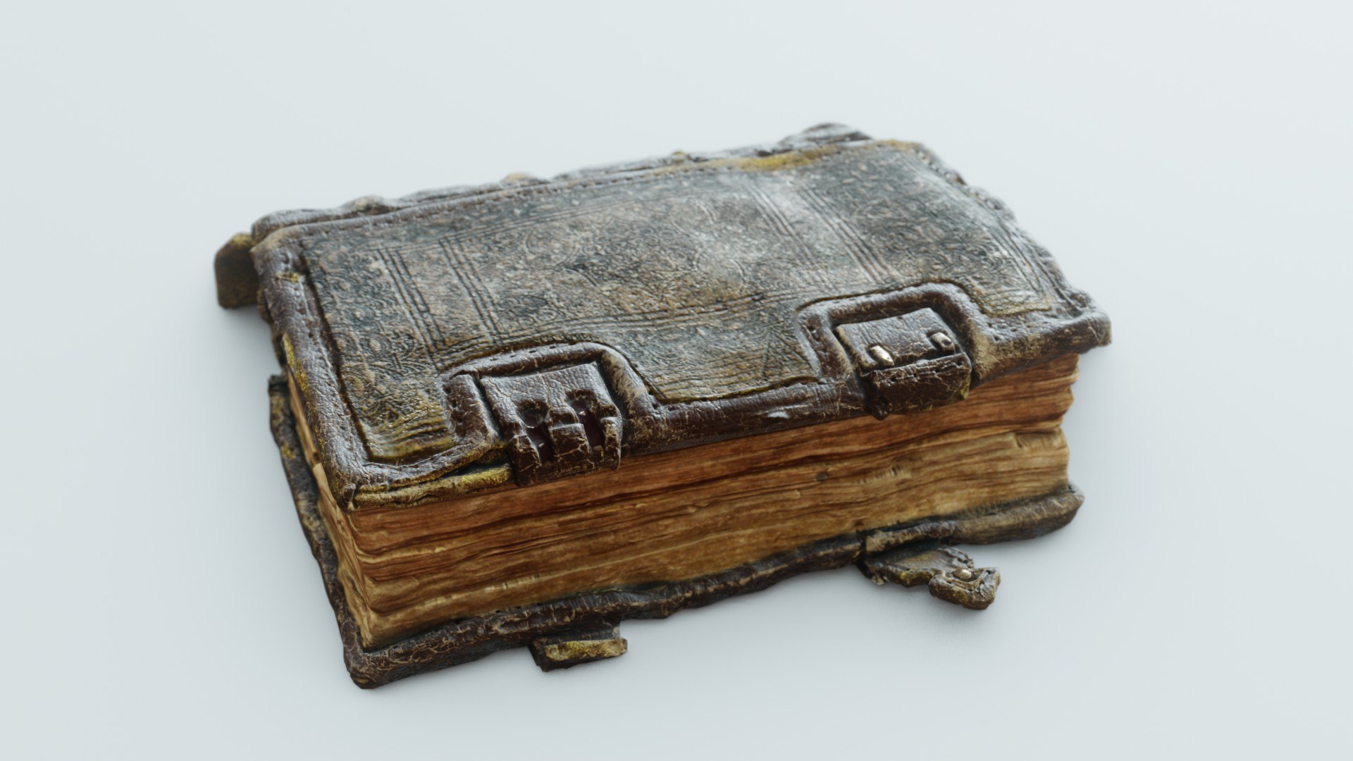 Book ripped 3D - TurboSquid 2130289