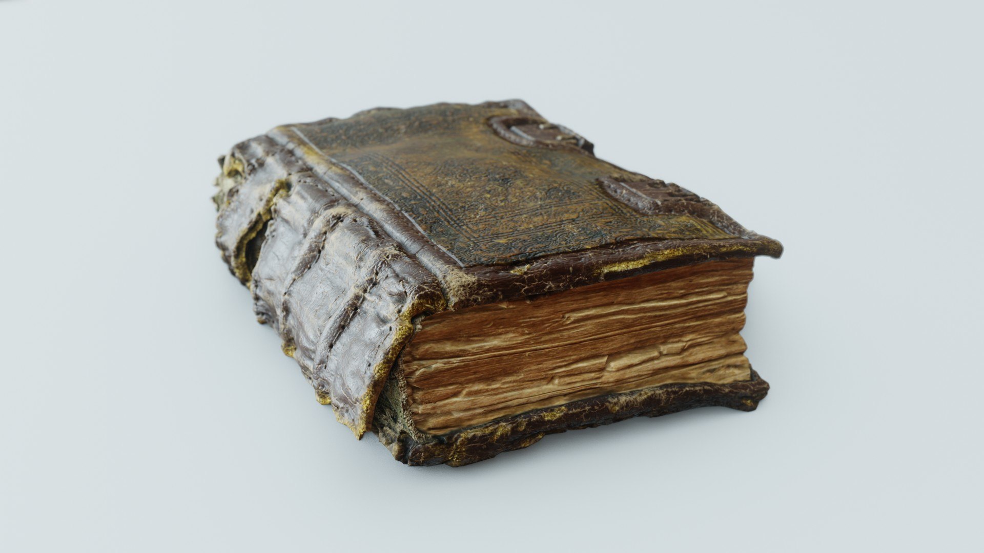 Book ripped 3D - TurboSquid 2130289