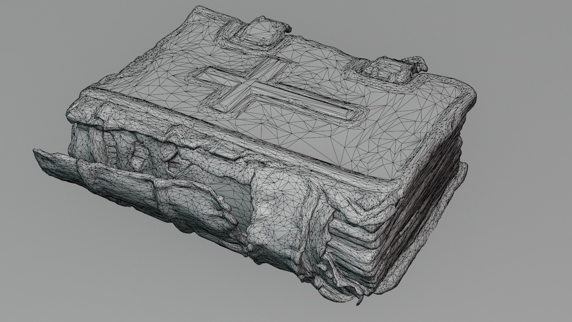 Book ripped 3D - TurboSquid 2130289