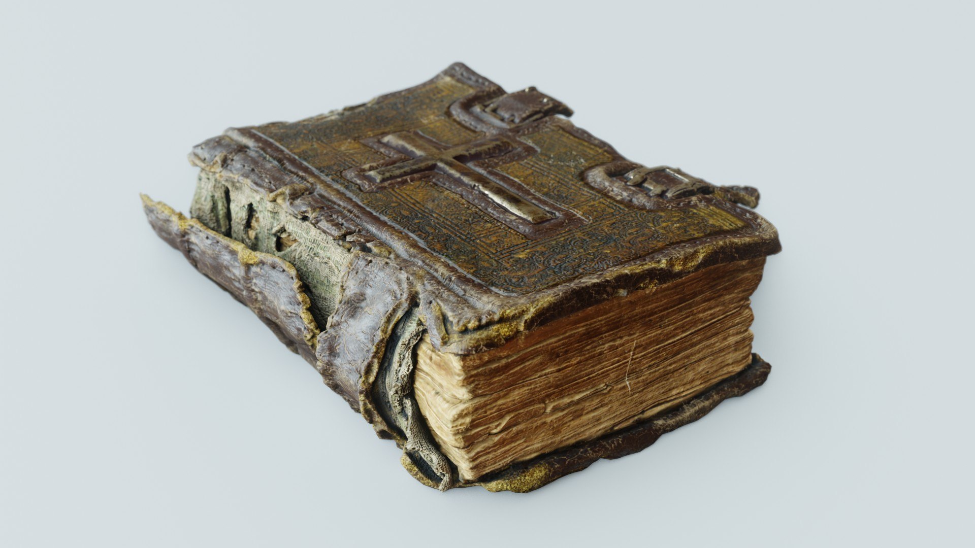 Book ripped 3D - TurboSquid 2130289