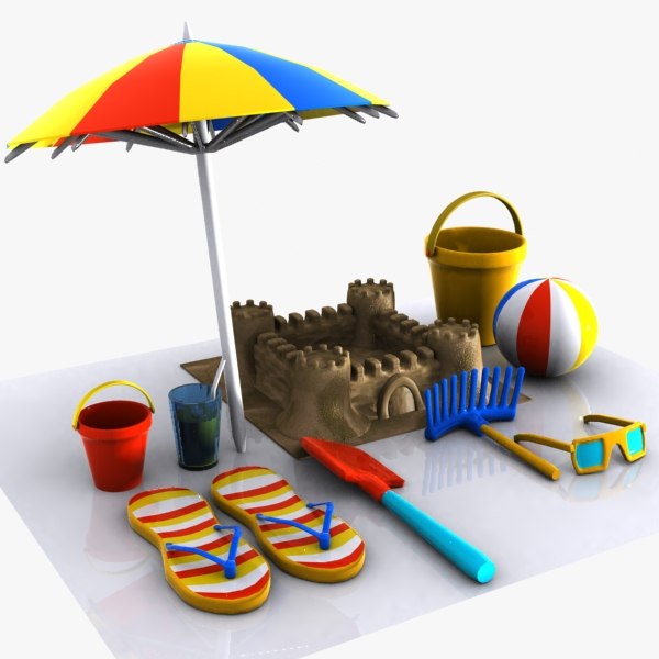 bucket spade 3d model