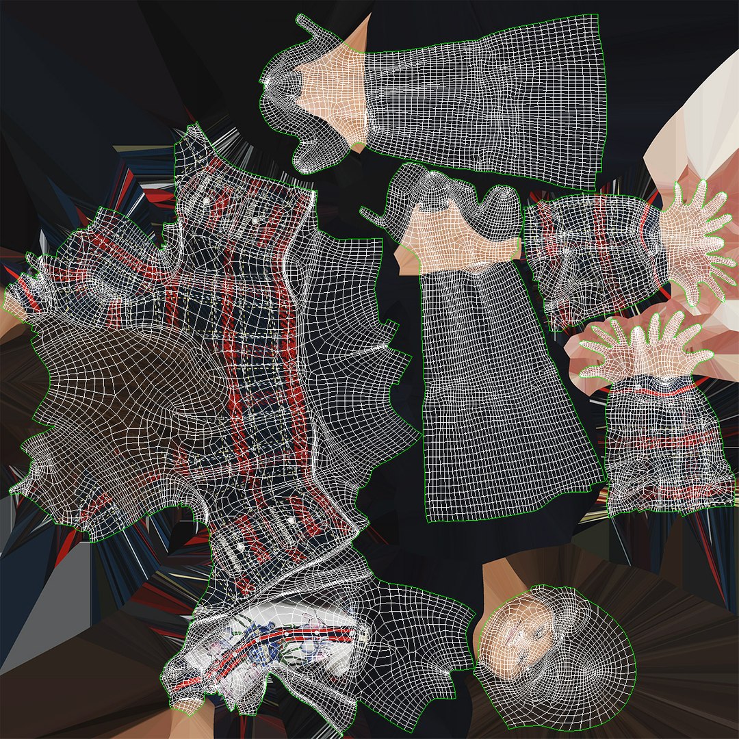 Suzanne Business A Pose 3D model - TurboSquid 1971319