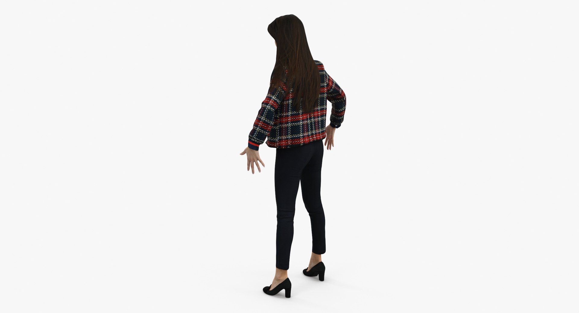 Suzanne Business A Pose 3D model - TurboSquid 1971319