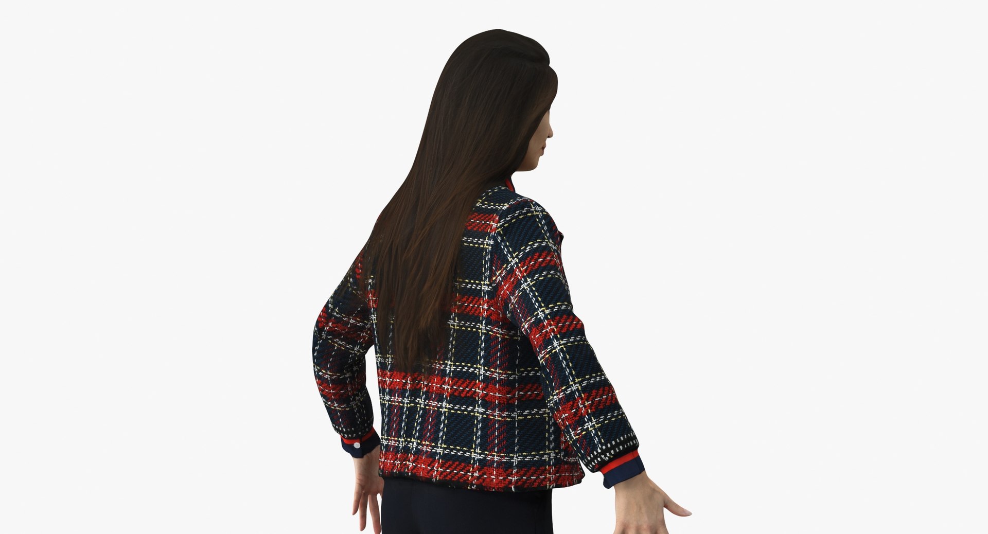 Suzanne Business A Pose 3D model - TurboSquid 1971319