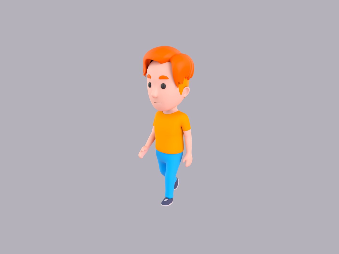 3D Model Cartoon Male Character Rigged 116 - TurboSquid 2384438