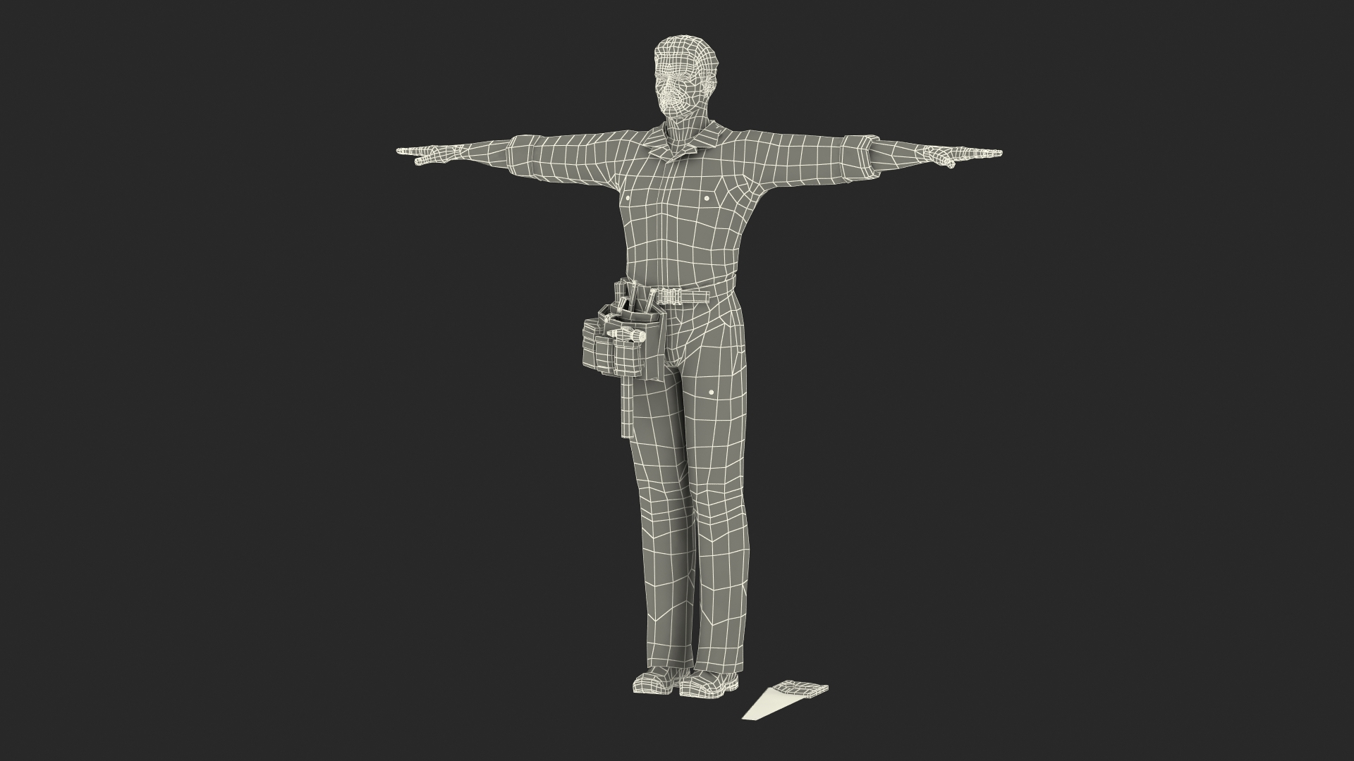 3D Carpenter Rigged Model - TurboSquid 1575779