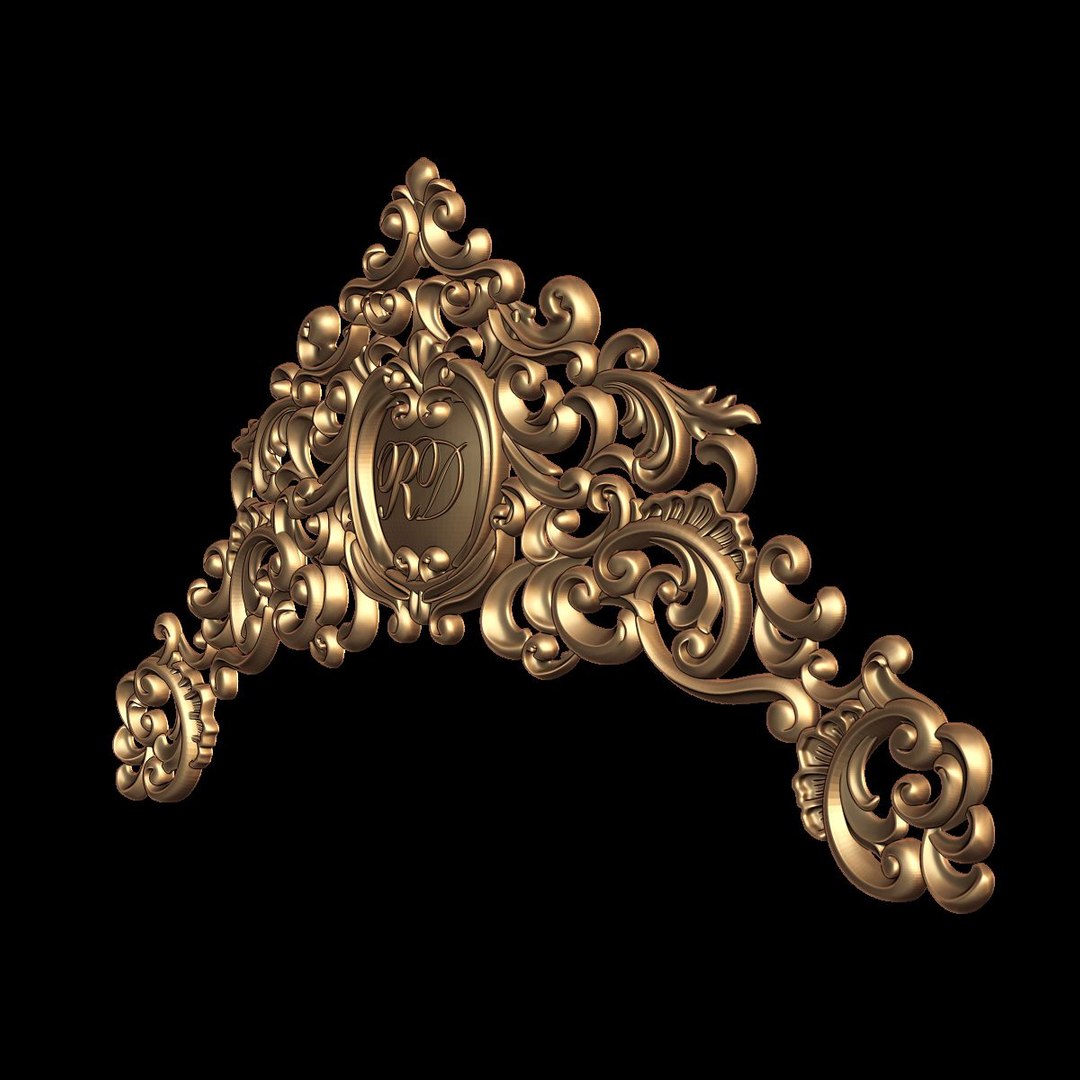 Decor Element Stl Cnc 3ds