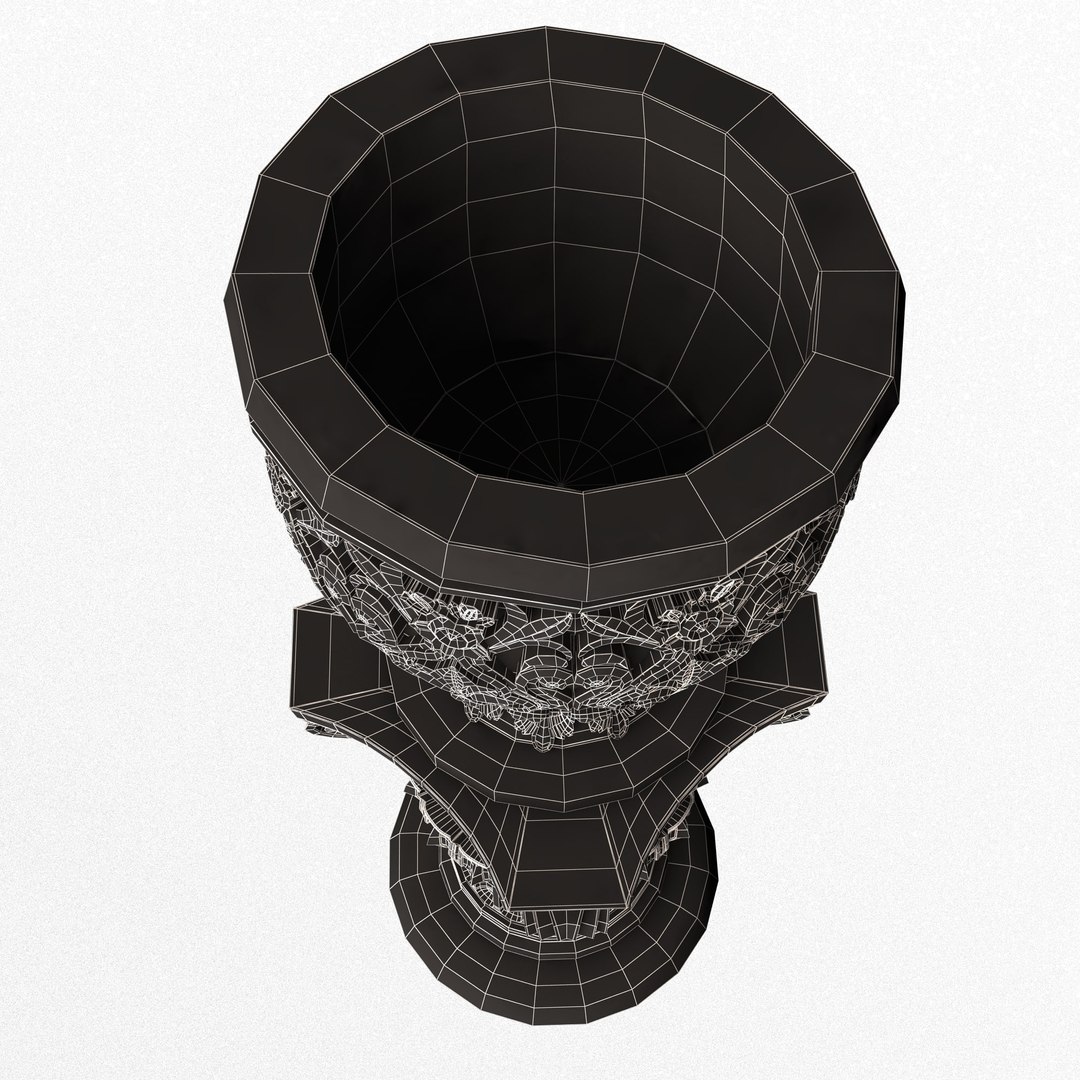 Flower Pot 018 Green 3D Model - TurboSquid 2199017