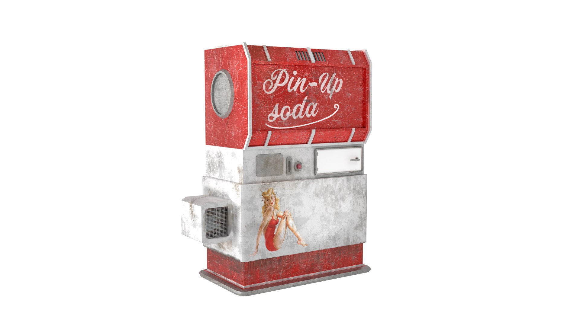 Vintage Vending Machine 3D Model - TurboSquid 1295646