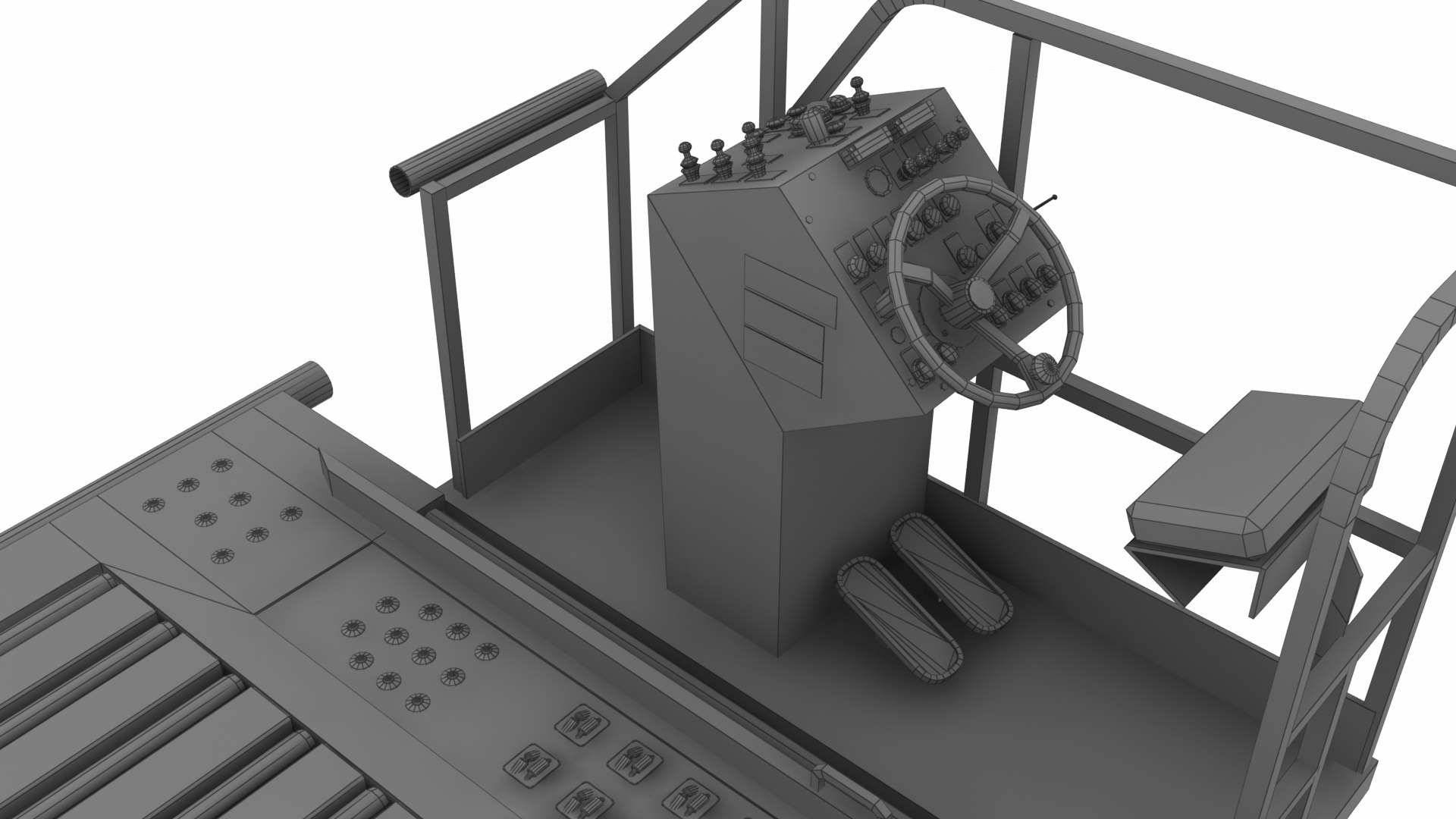 3D Airport Baggage Loader Device Model - TurboSquid 1462032