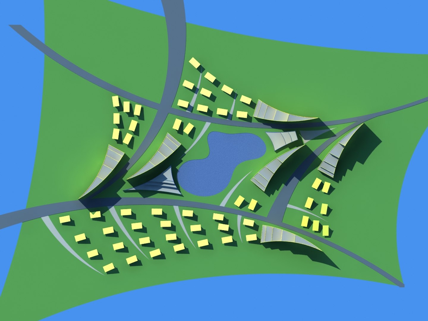 City 3d Fbx