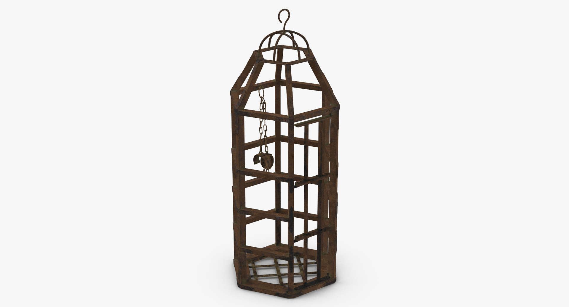 3d Medieval Cage