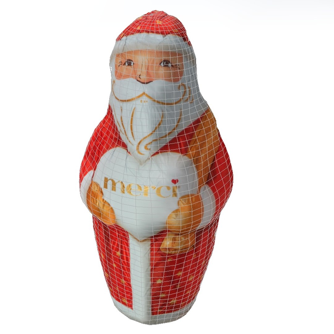 3D set choco santa claus - TurboSquid 1474379
