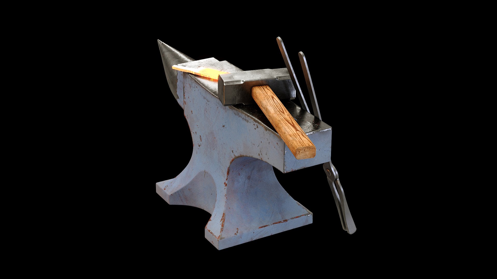 3D Blacksmith Set - TurboSquid 1987332
