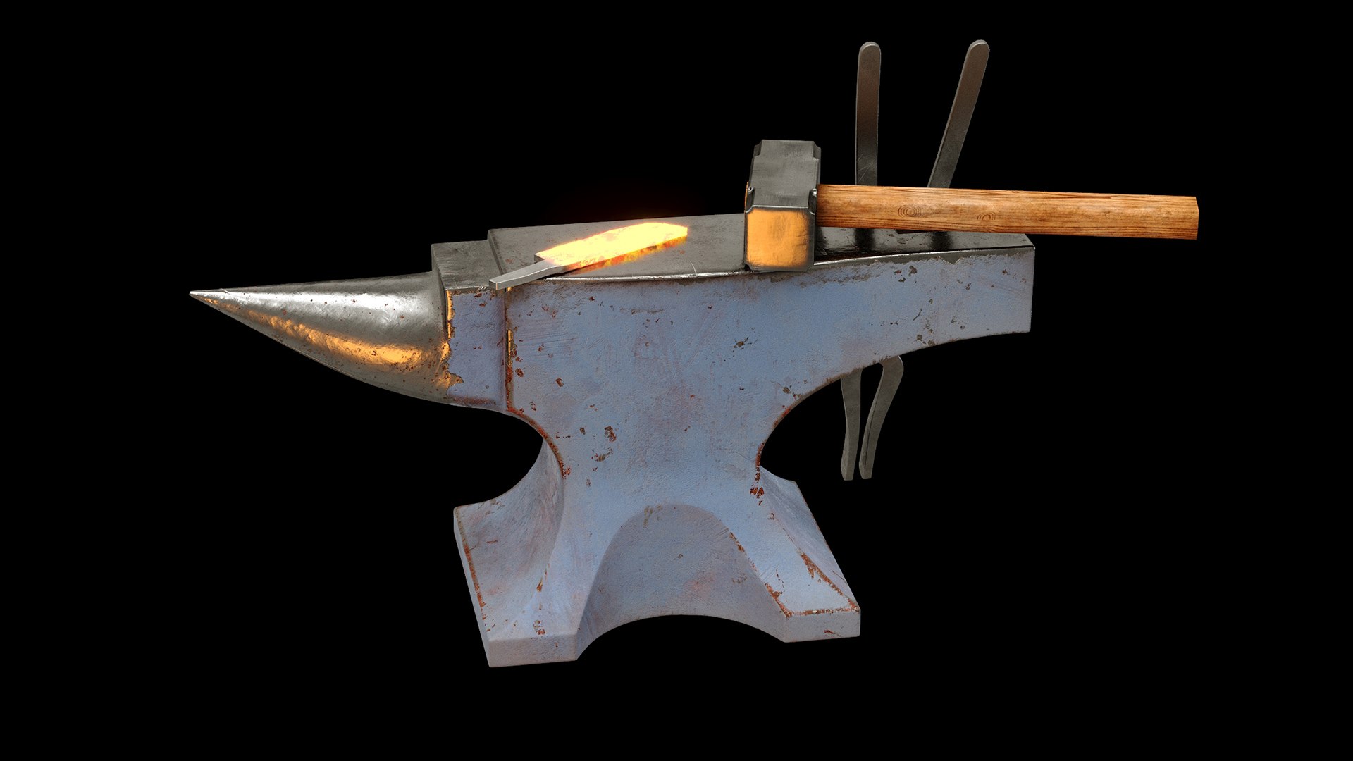 3D Blacksmith Set - TurboSquid 1987332