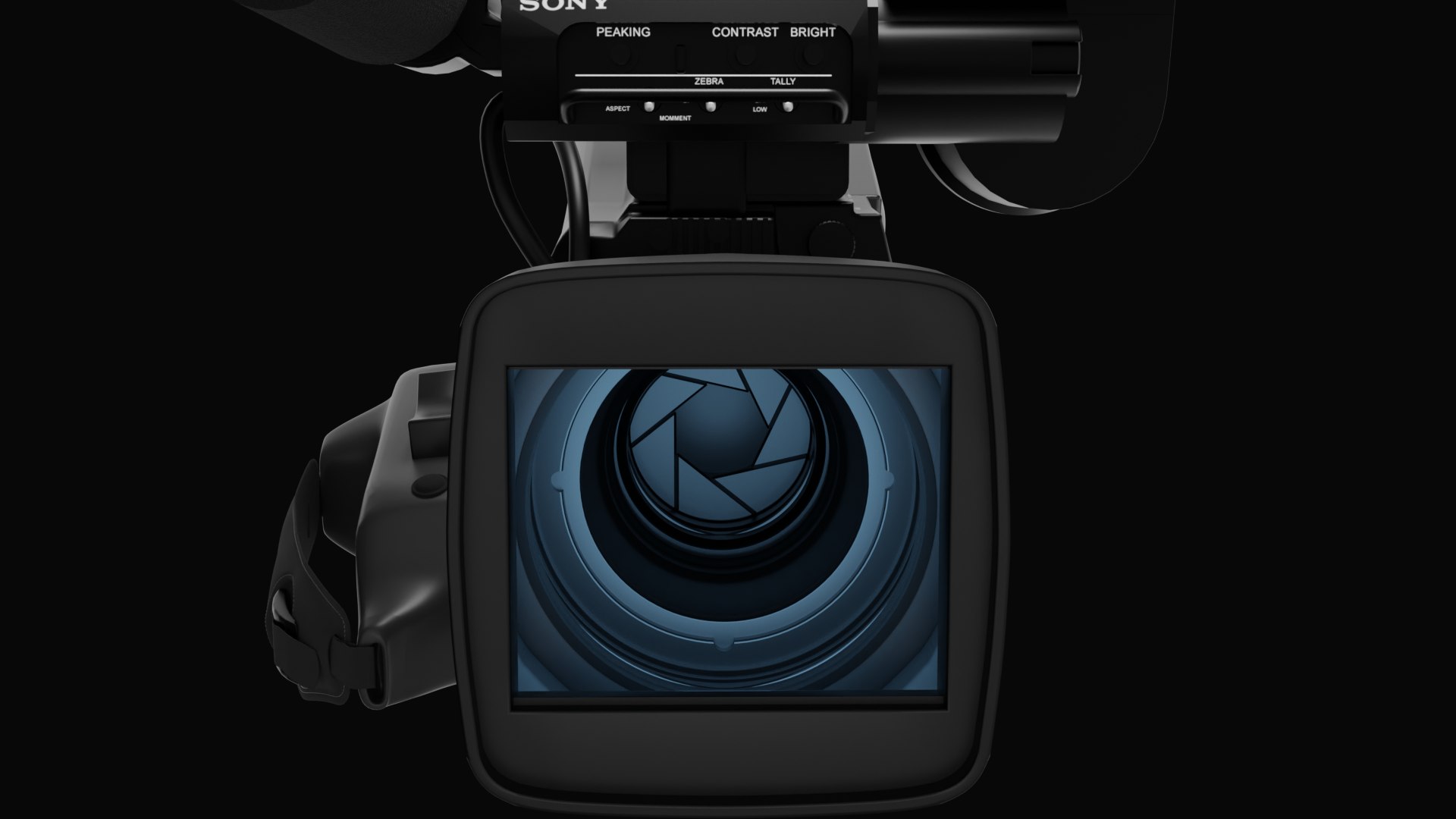 CAMERA SONY PXW Z750 Model - TurboSquid 1916410