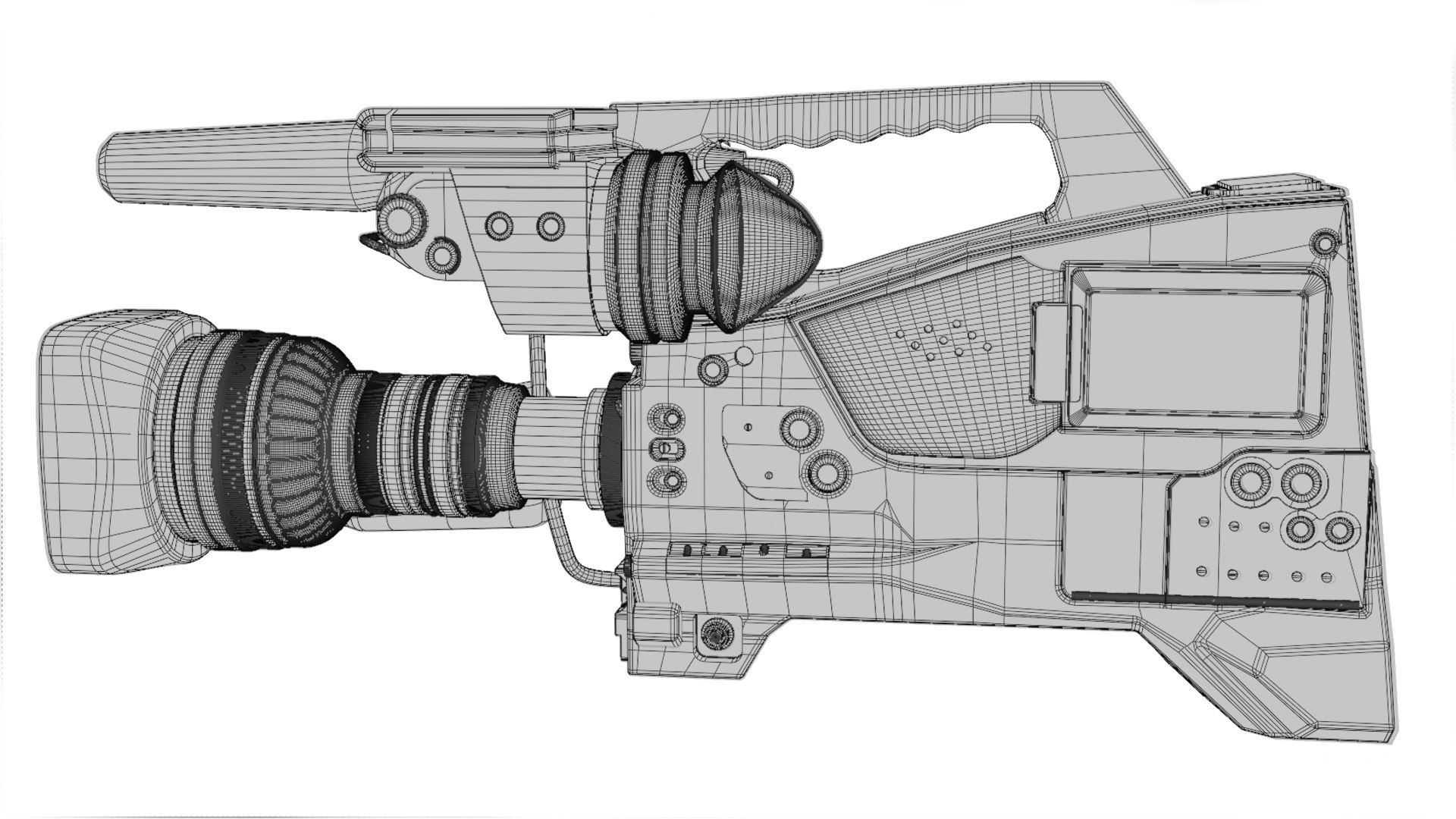CAMERA SONY PXW Z750 Model - TurboSquid 1916410