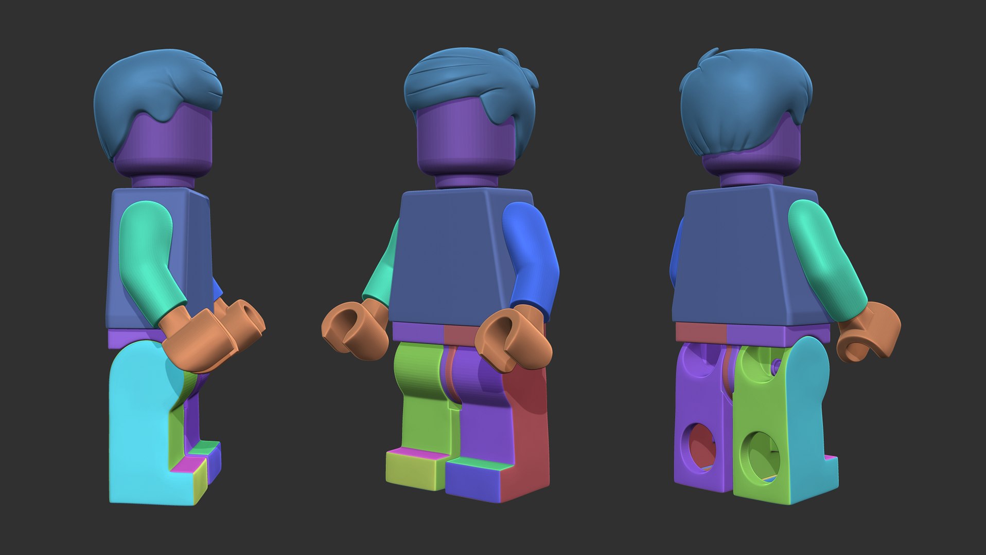 3D Lego Figure Movie Emmet Character - TurboSquid 1969862