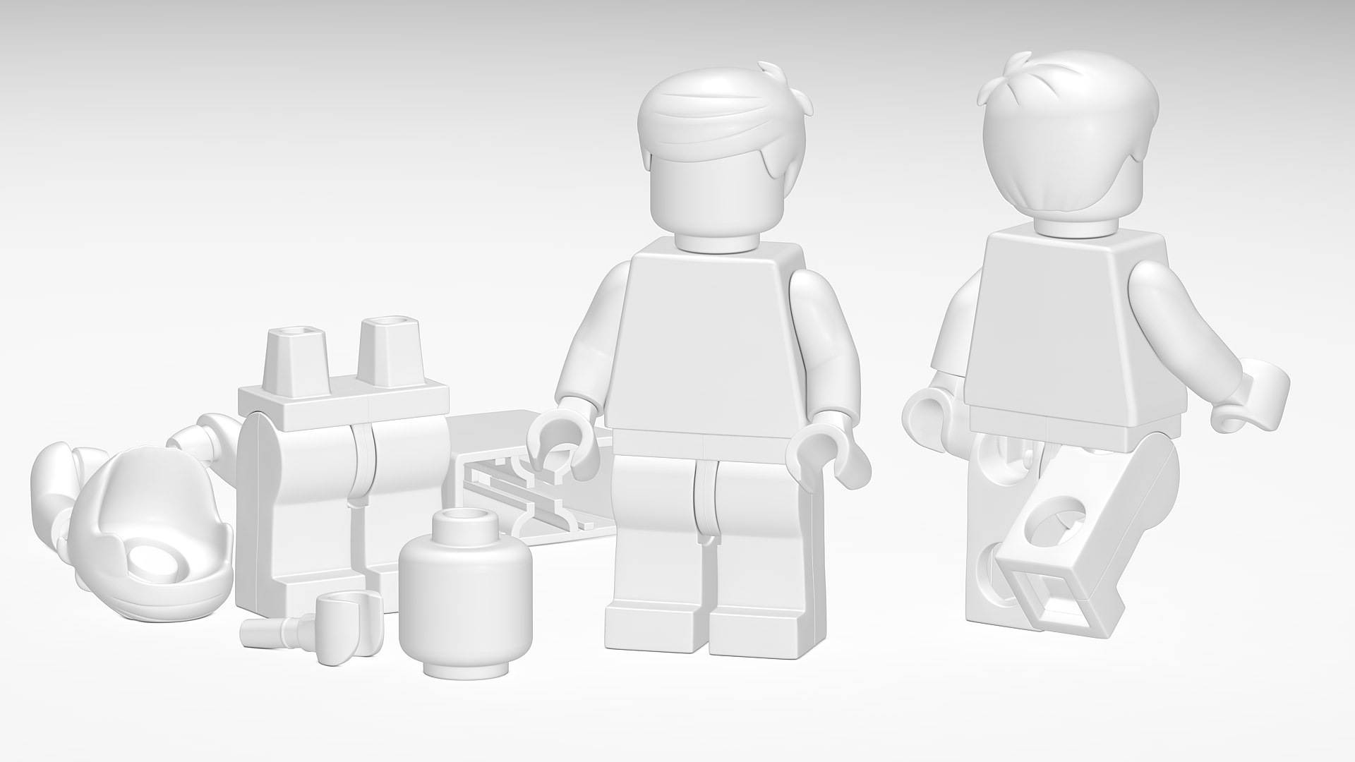 3D Lego Figure Movie Emmet Character - TurboSquid 1969862