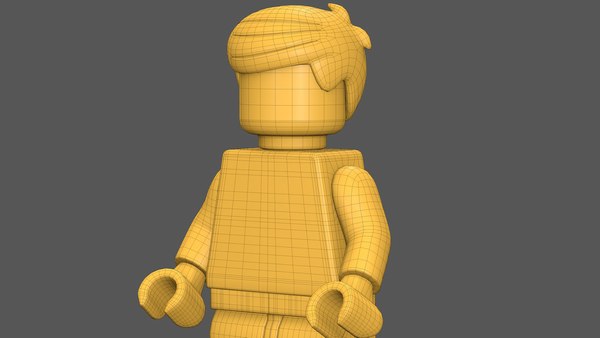 modelo 3d Lego Figura Película Emmet Personaje - TurboSquid 1969862