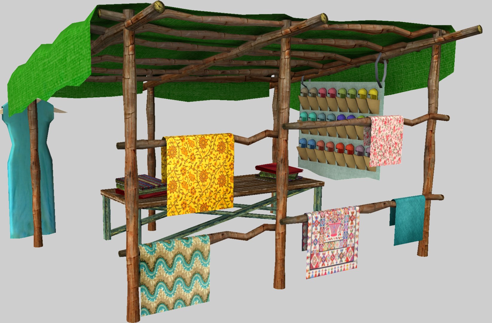 arabic fabric stall ma