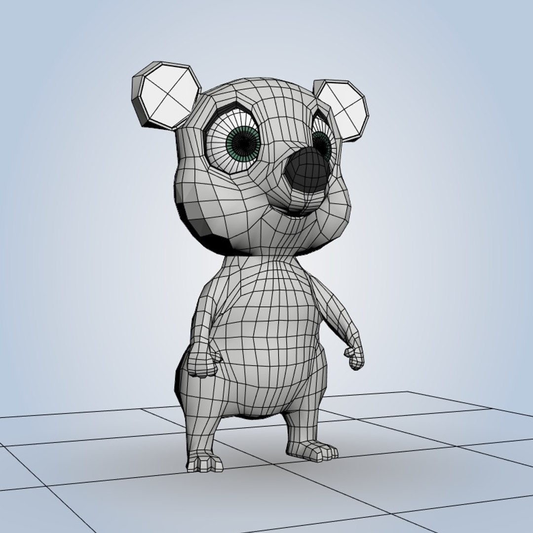 3D Koala - TurboSquid 1868947