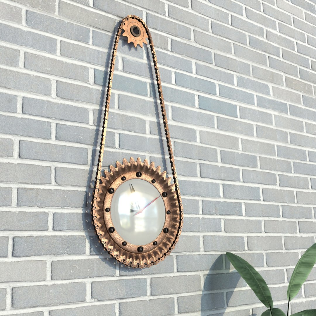 Timing Chain Clock 3D Model - TurboSquid 2243410