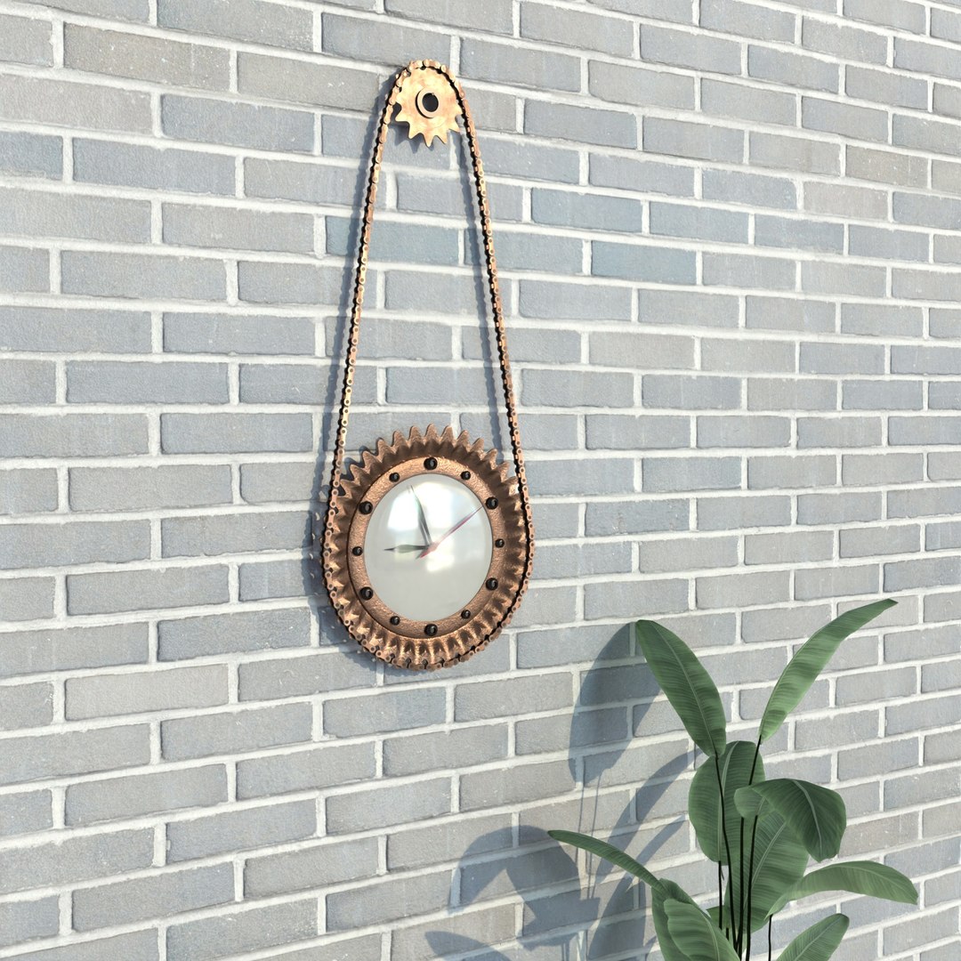 Timing Chain Clock 3D Model - TurboSquid 2243410