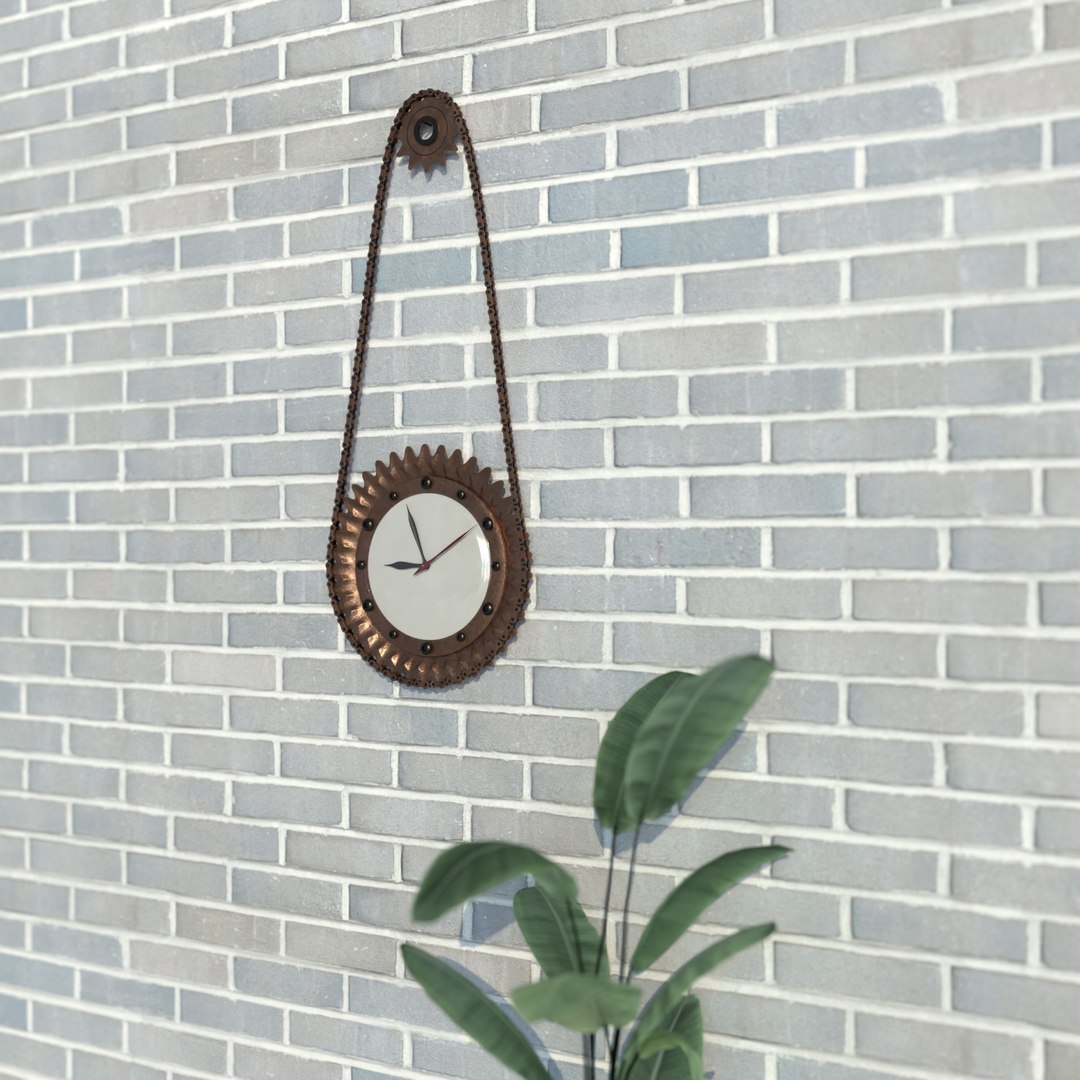 Timing Chain Clock 3D Model - TurboSquid 2243410