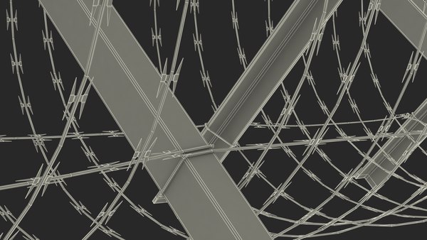 Metal barricade makeshift 3D - TurboSquid 1713195