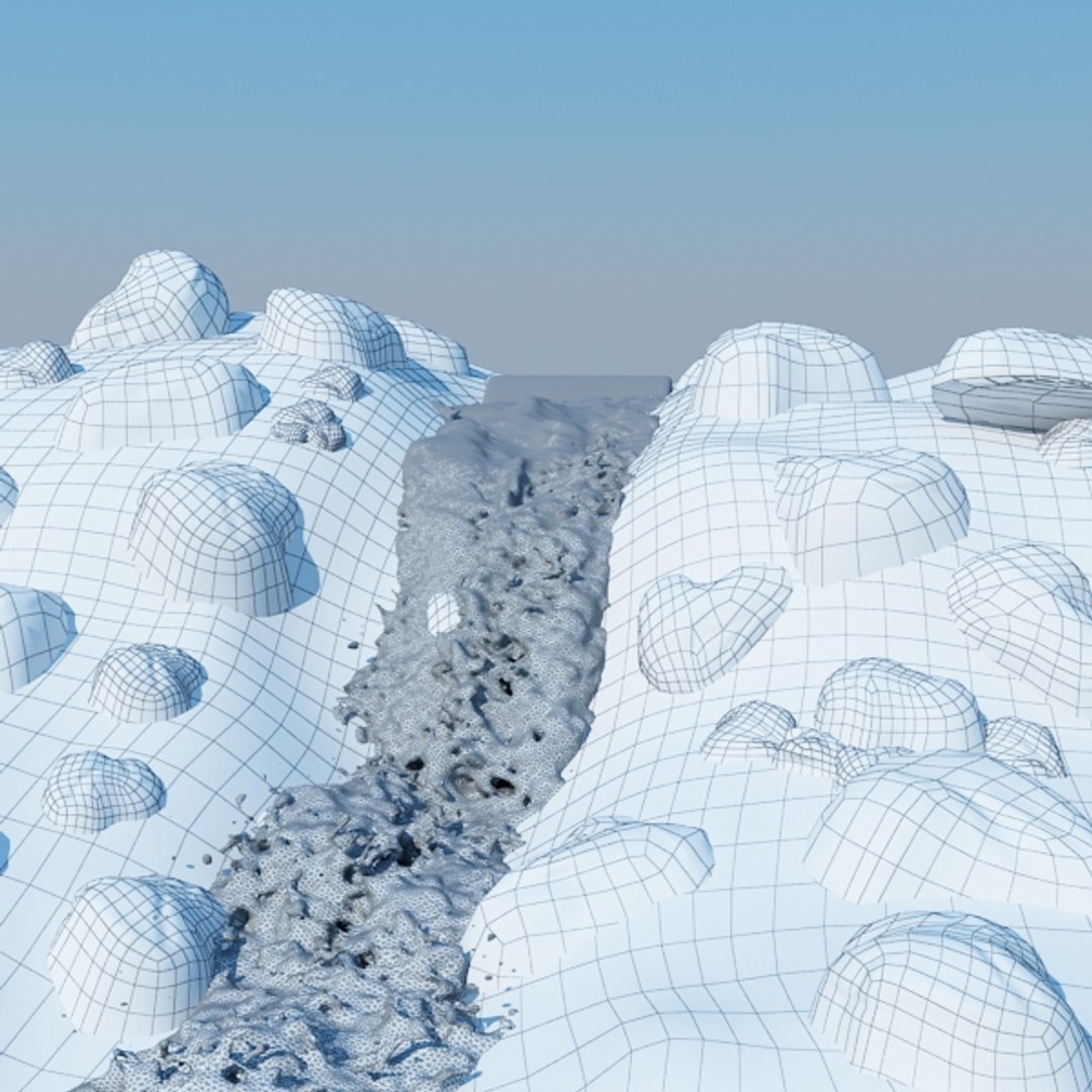 3d water animation