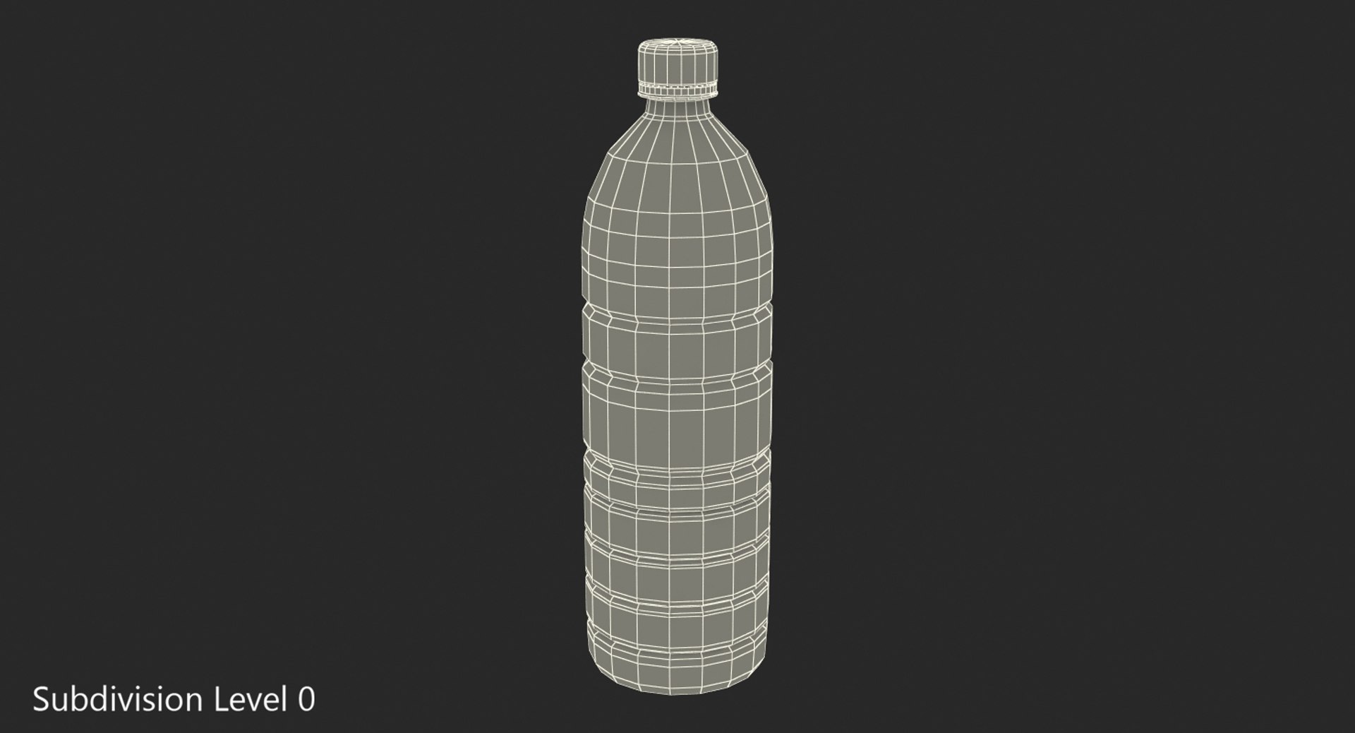Plastic Water Bottle 3D Model - TurboSquid 1235567