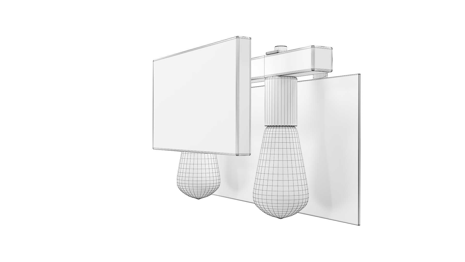 Progress Lighting Glayse 2-Light P300106 Model - TurboSquid 2311702