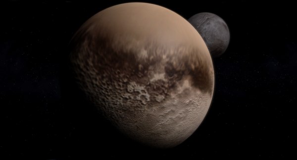3D realistic pluto photorealistic charon model - TurboSquid 1299689