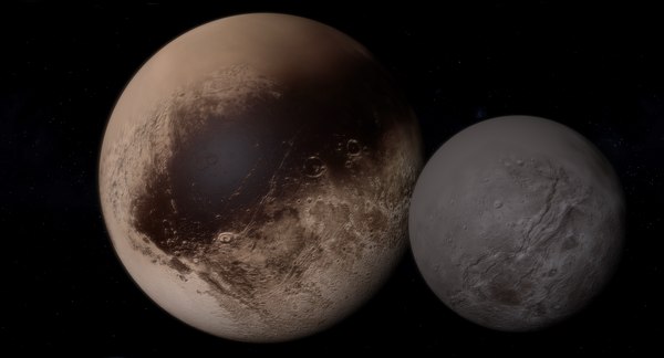 3D realistic pluto photorealistic charon model - TurboSquid 1299689